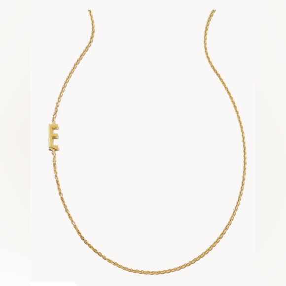 Kendra Scott | Jewelry | Nwt Kendra Scott Letter E Inline Initial ...